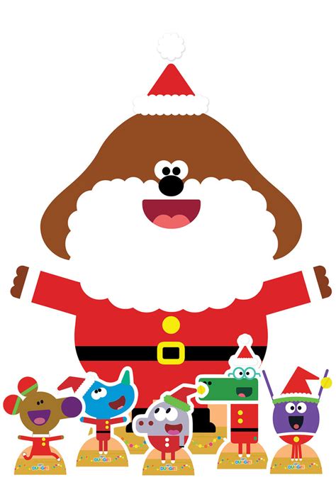 Hey Duggee And The Squirrel Club Christmas Cardboard Cutout Official