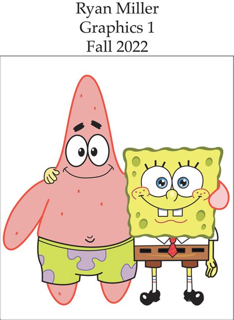 Spongebob Trace Miller Web Portfolio