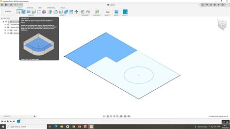Autodesk Cad Tutorial Shape 1 Youtube