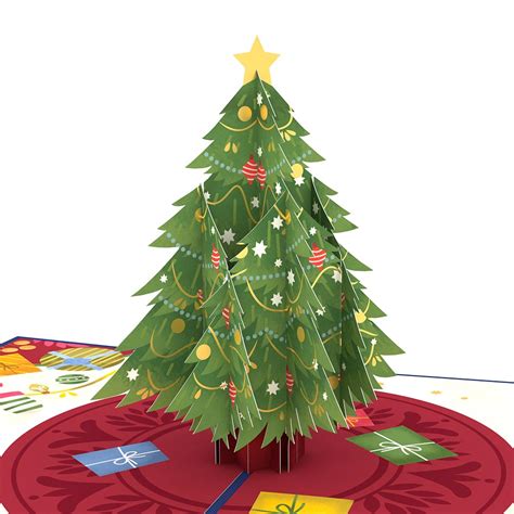 Christmas Tree Celebration Pop Up Card Lovepop