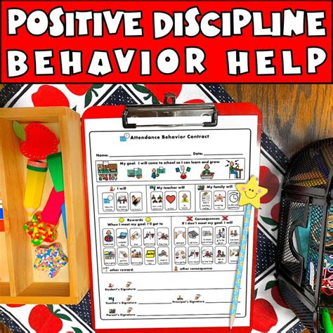 Picture Behavior Contract Templates Editable Charts For Behavior Management Caroline Koehler