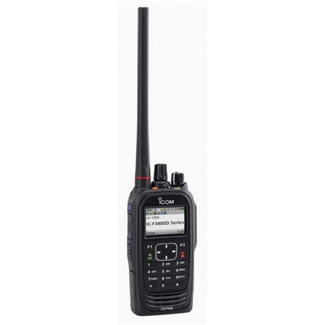 Icom IC F DS VHF Handheld IDAS Radio