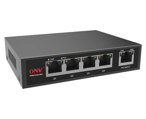 Bộ mở rộng PoE cổng Gigabit Onv