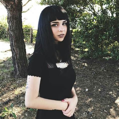 Pin By ♡mica♡🍃 On ლ Aesthetic ლ Gothic Hairstyles Goth Hair Tan Skin Blonde Hair