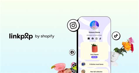 Linkpop By Shopify The Link In Bio Tool For Commerce In 2022