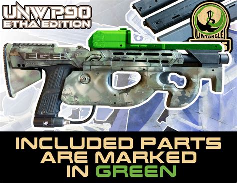 🪐 Unw P90 Planet Eclipse Etha 1 With Emc Kit P90tipx Adapter・ Stl