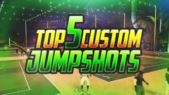 Nba 2k17 Best Custom Jumpshots Green Lights Youtube