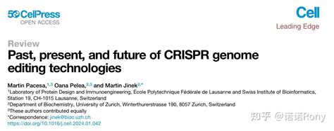 【文献精读】cell综述丨crispr基因组编辑技术的过去、现在和未来（一） 知乎