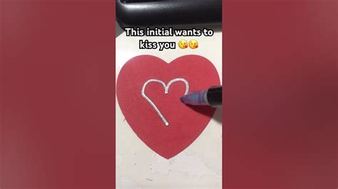 This Initial Wants To Kiss You Crush Initial Love Subscribe Tiktok Youtube
