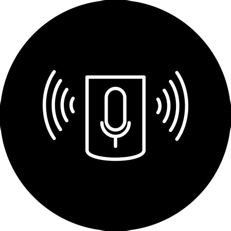 Voice Assistant Vector Icon Style 22550292 Vector Art At Vecteezy