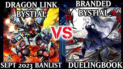 Dragon Link Bystial Vs Branded Bystial Dueling Book YouTube
