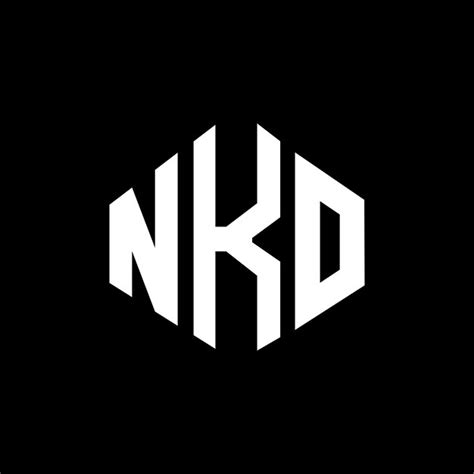 Premium Vector Nko Letter Logo Design With Polygon Shape Nko Polygon And Cube Shape Logo