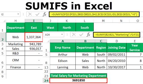 How To Use Sumifs Formula With Multiple Criteria Printable Timeline Templates