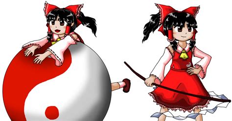 東方 霊夢さん れものイラスト Pixiv