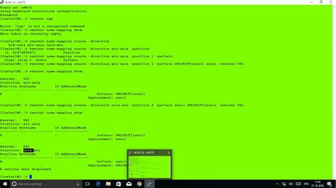 Name Mapping Using Cli Netapp Cmode 94 Youtube