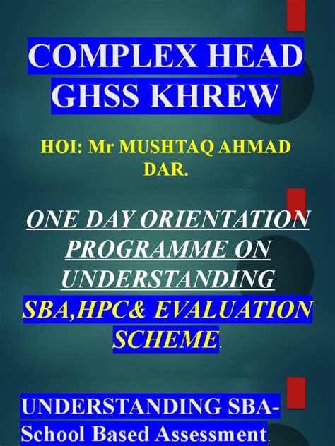 Understanding Sba School Based Assessment Pdf Understanding Sba School Based Assessment Pdf