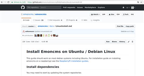 Installation Iot Platform Emoncms In Lubuntu Linux Pdacontrol