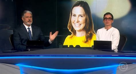 VÍDEO RENATA VASCONCELLOS encerra JORNAL NACIONAL chorando AO VIVO
