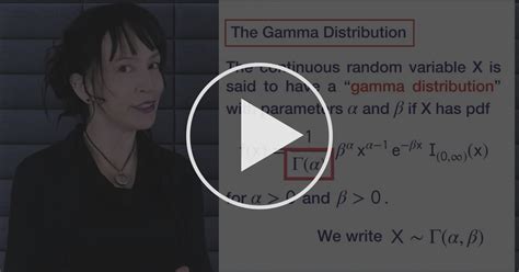 The Gamma Distribution Point Estimation Coursera