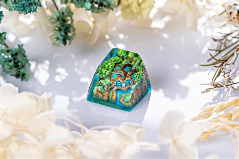 Timber Haven Artisan Keycaps Jelly Key