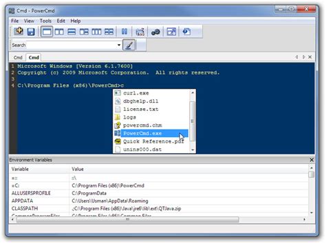 Powercmd Gui Alternative To Windows Command Line With 4 Consoles