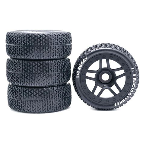 111mm 1 8 Scale Rc Off Road Tires Wheel 17mm Hex For Arrma Redcat Team