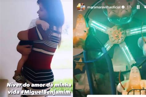 Vídeo Mara Maravilha faz homenagem emocionante para o filho fotos