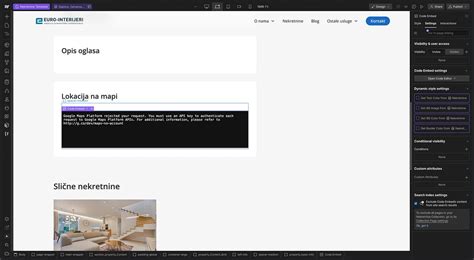 Google Maps API As Code Embed Rejected Custom Code Forum Webflow
