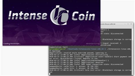Official Wallet Error Blockchain Storage Is Corrupted Intensecoin