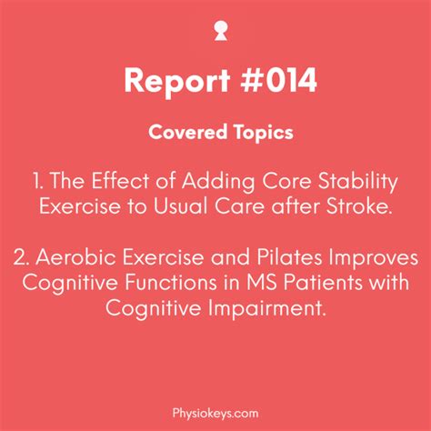 Neuro Physiotherapy Research Topics