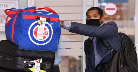 포토 키움 새 외인 러셀 인천공항 통해 입국