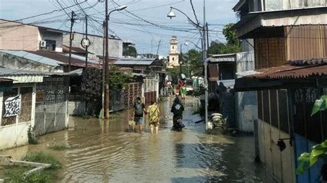 Banjir Landa Daerah Kelurahan Kampung Baru Tinggi Air Mencapai Satu Meter