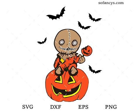 Sam Trick Or Treat Svg Dxf Eps Png Cut Files