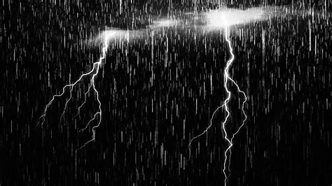 Best Heavy Rain Thunder Sound For Relaxation Black Screen Rain