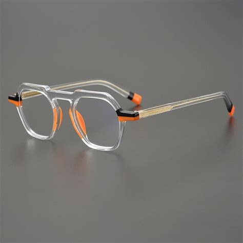Ozzie Vintage Acetate Glasses Frame Mens Glasses Fashion Fashion Eye