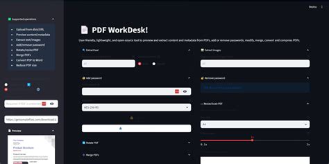 Launching PDF WorkDesk An Open Source Web App For Your PDF Needs