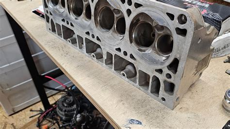Part 1 Ls3 Head Build Cant Believe It Worked What Machine Shop Ls3 Crownvicswap