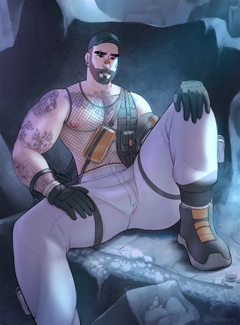 Rule 34 Abs Bara Beard Biceps Bulge Clothing David King Dbd Dead By