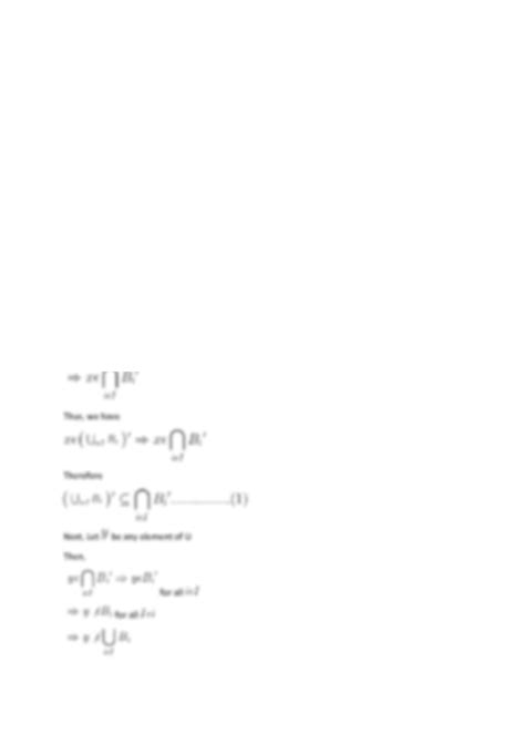 Solution De Morgans Law Studypool
