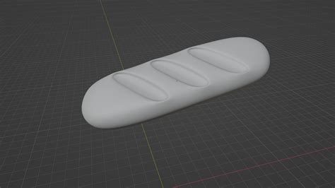 3d Low Polly Bread Turbosquid 2094725