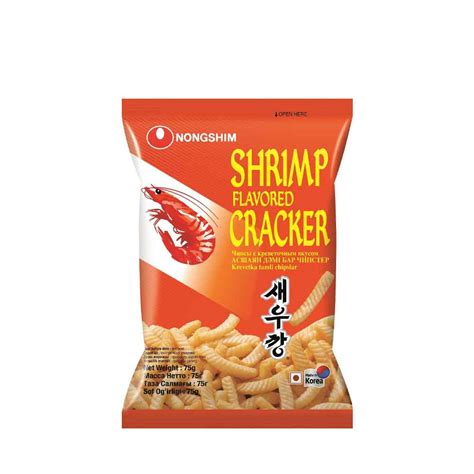 Nongshim Shrimp Flavoured Cracker 75g Korikart Singapore