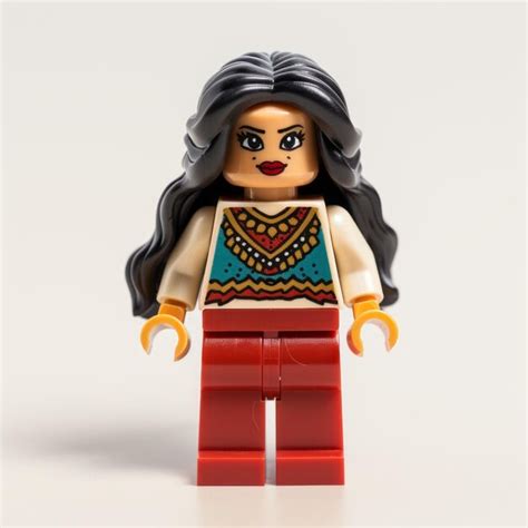 Premium Photo Tribal Abstraction Lego Girl With Ghagra Choli Costume