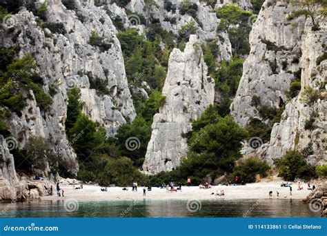 Francia Casis Los Calanques Foto Editorial Imagen De Recorrido Francia 114133861