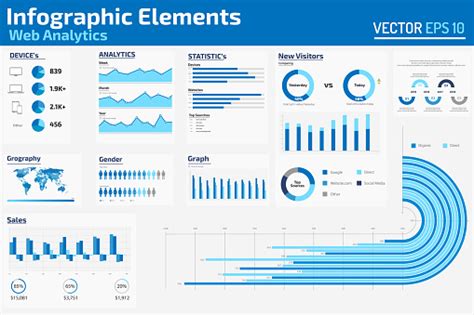 Infographic 요소 웹 분석 교통에 대한 스톡 벡터 아트 및 기타 이미지 교통 인포그래픽 0명 Istock
