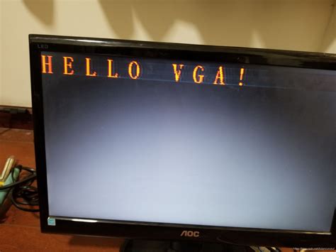 基于gd32vf103 的vga显示器 和ps2键盘 驱动单片机 驱动 Vga Csdn博客