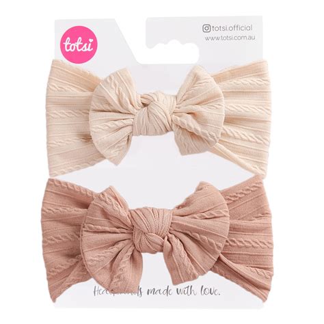 Lucy Luxury Cable Knit Headband T Set