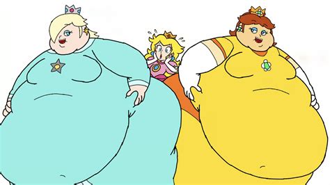 Fat Rosalina And Fat Daisy Butt Crush Peach By Travisthegainer On