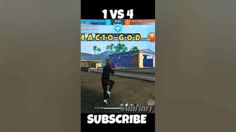 1 Vs 4 In Destroyed In Second Mac10 God Shoertsvideoshortsfeed