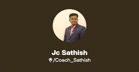 Jc Sathish Twitter Instagram Facebook Linktree