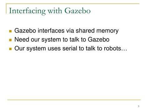 ppt rosetta and gazebo simulating robots powerpoint presentation